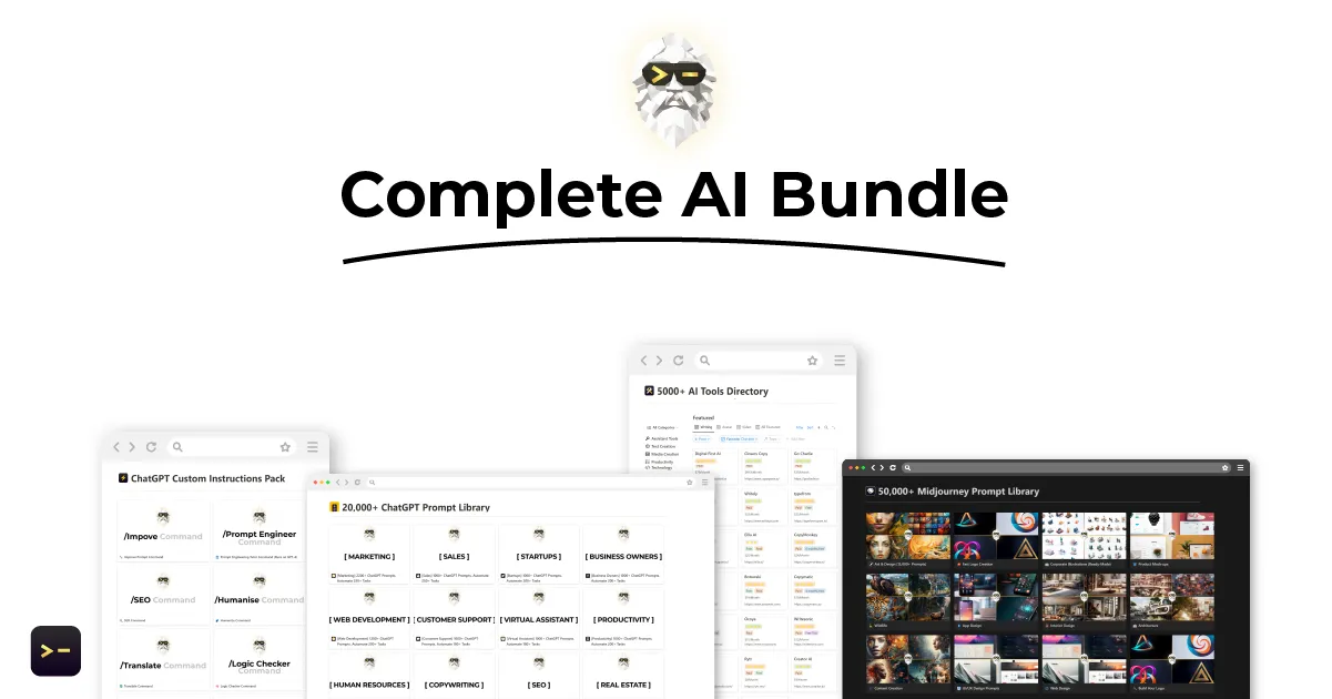 Complete AI Bundle - God of Prompt
